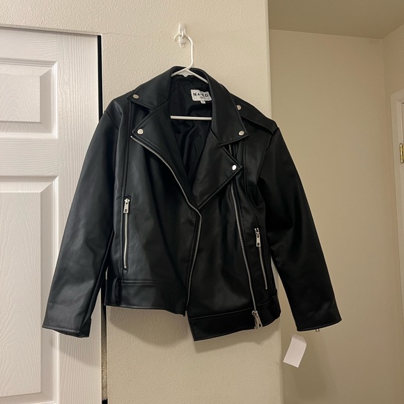 Na-Kd | Jackets & Coats | Nakd Leather Biker Jacket | Poshmark
